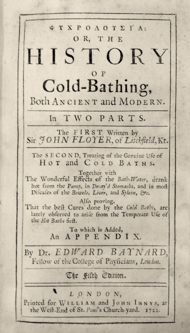 Cold-Water Bathing in Bath: A Public Health Perspective – Bath Medical ...